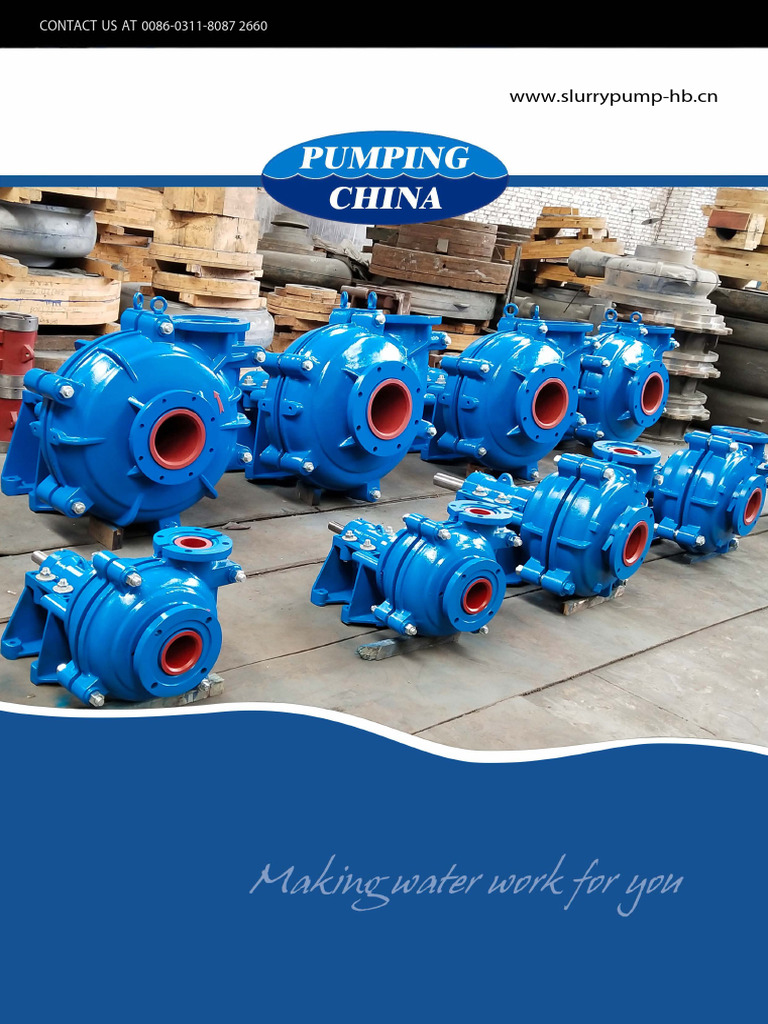 Brochure pump | PDF | Pump | Mechanical Engineering
