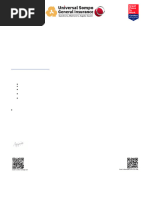 Universal Sompo Motor Claim Form | PDF