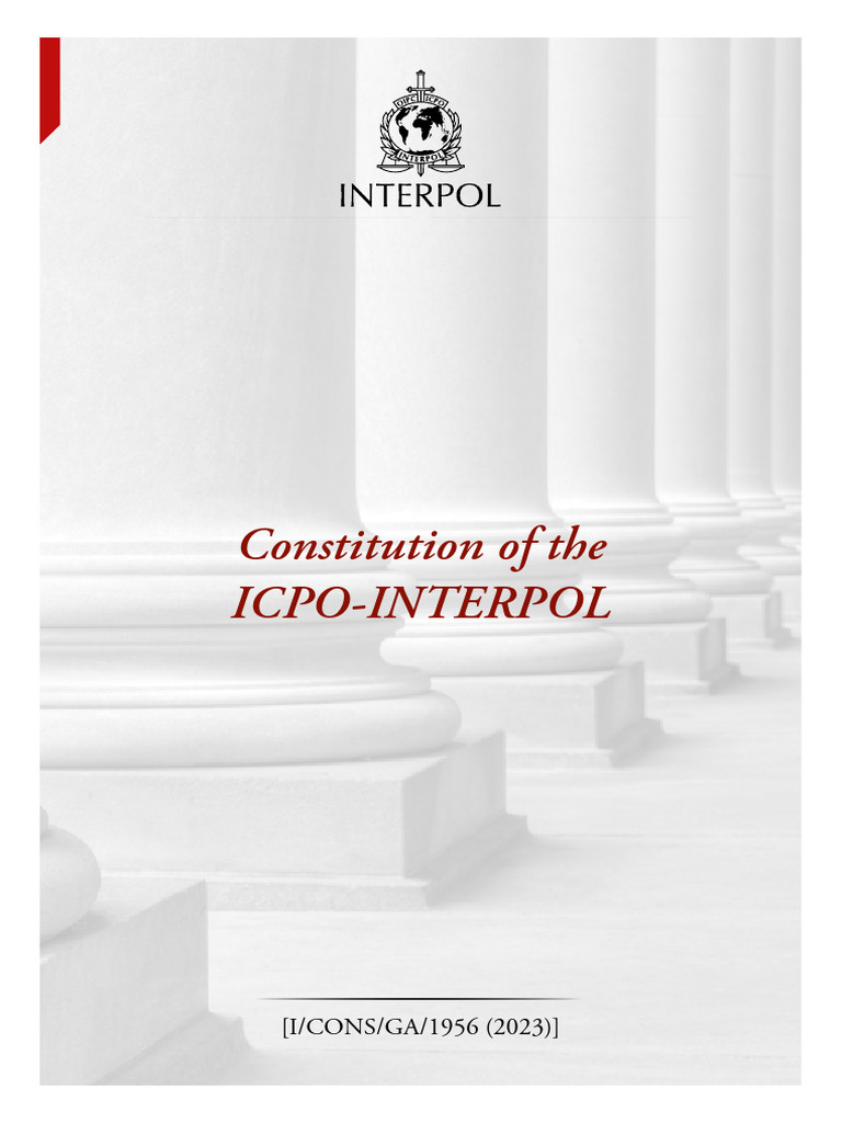INTERPOL Constitution | PDF | United Nations General Assembly | Committee