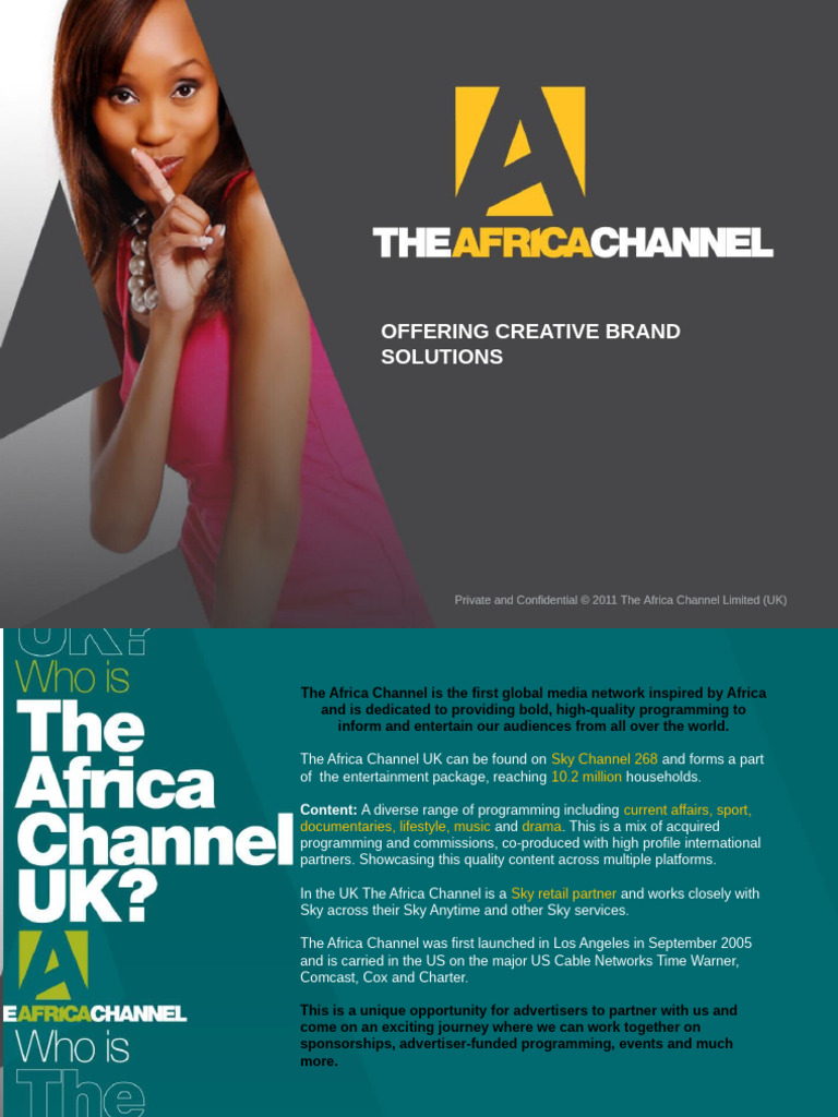 The Africa Channel 3906848 | PDF | Entertainment