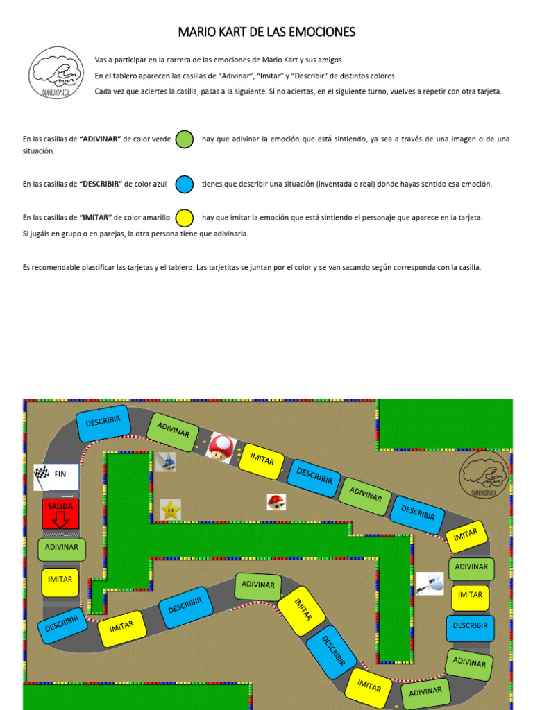 Mario Kart de Las Emociones | PDF