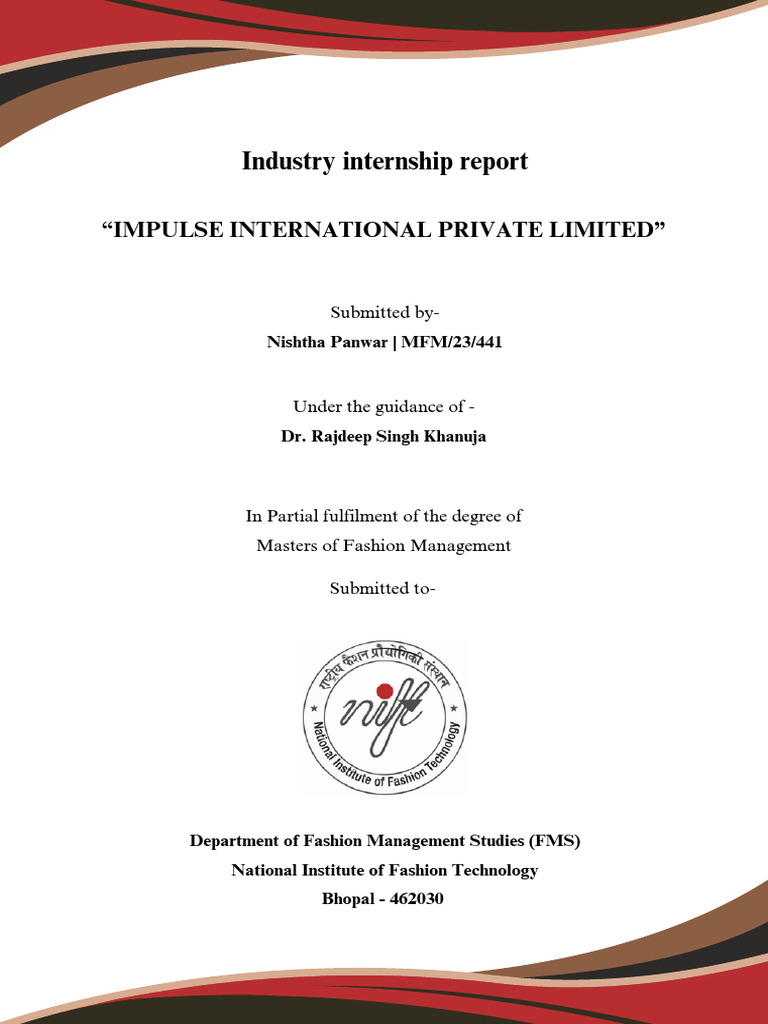 Internship Report | PDF | E Commerce | Retail