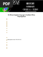 Grade 6 Geography Term 2 Assessment | PDF | Longitude | Latitude