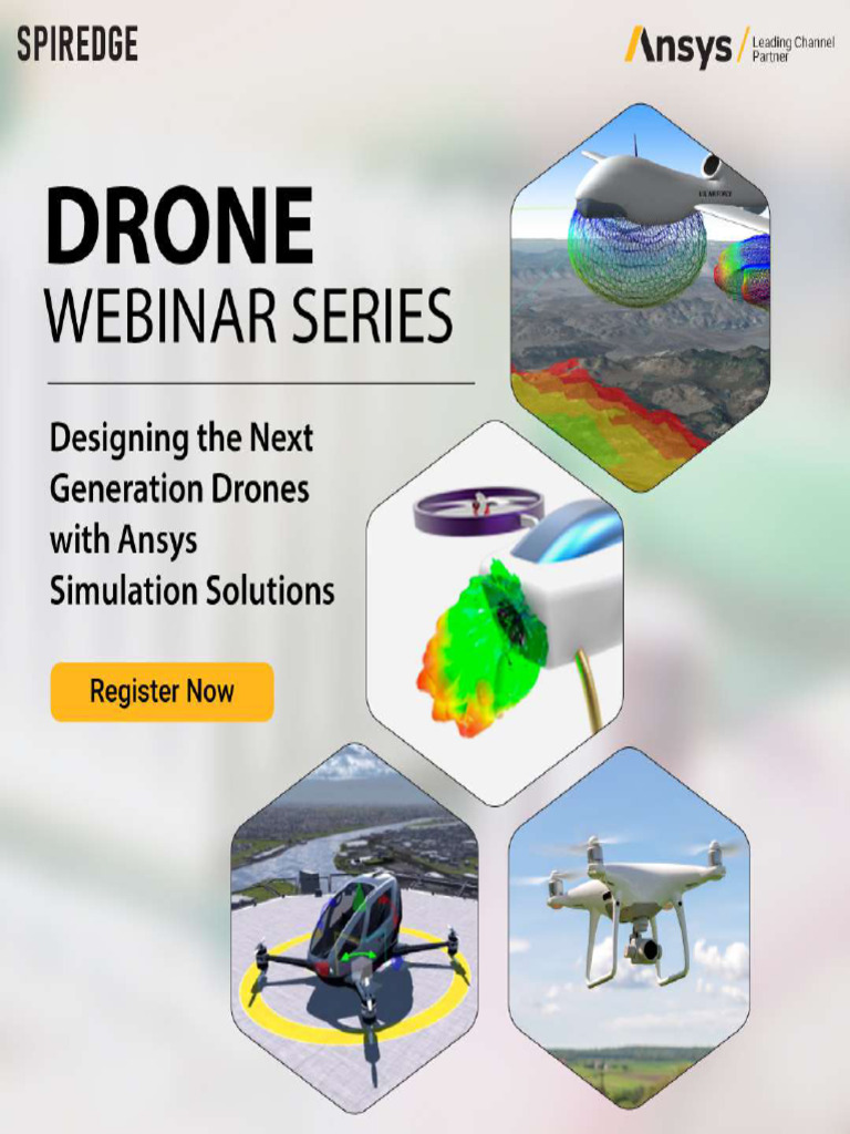 Ansys Drone Webinar Series! | PDF