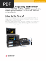 E6680A and E6680E - Wireless Test Sets - Solution Overview | PDF | Ieee ...