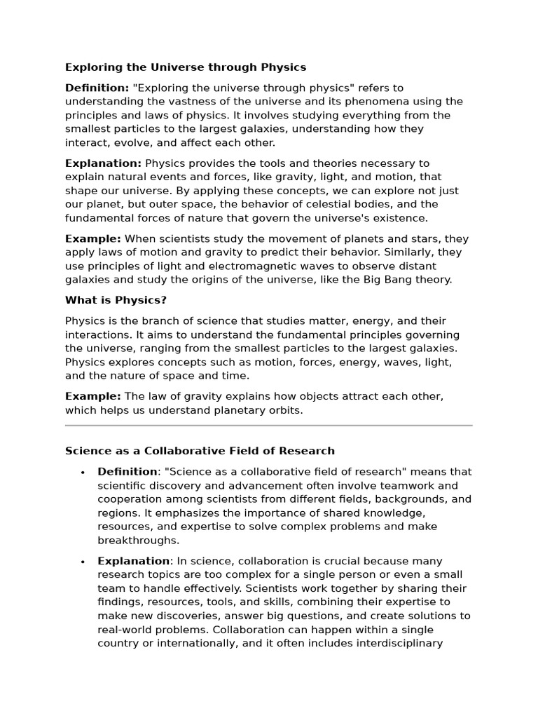 Physics Chapter | PDF | Physics | Temperature