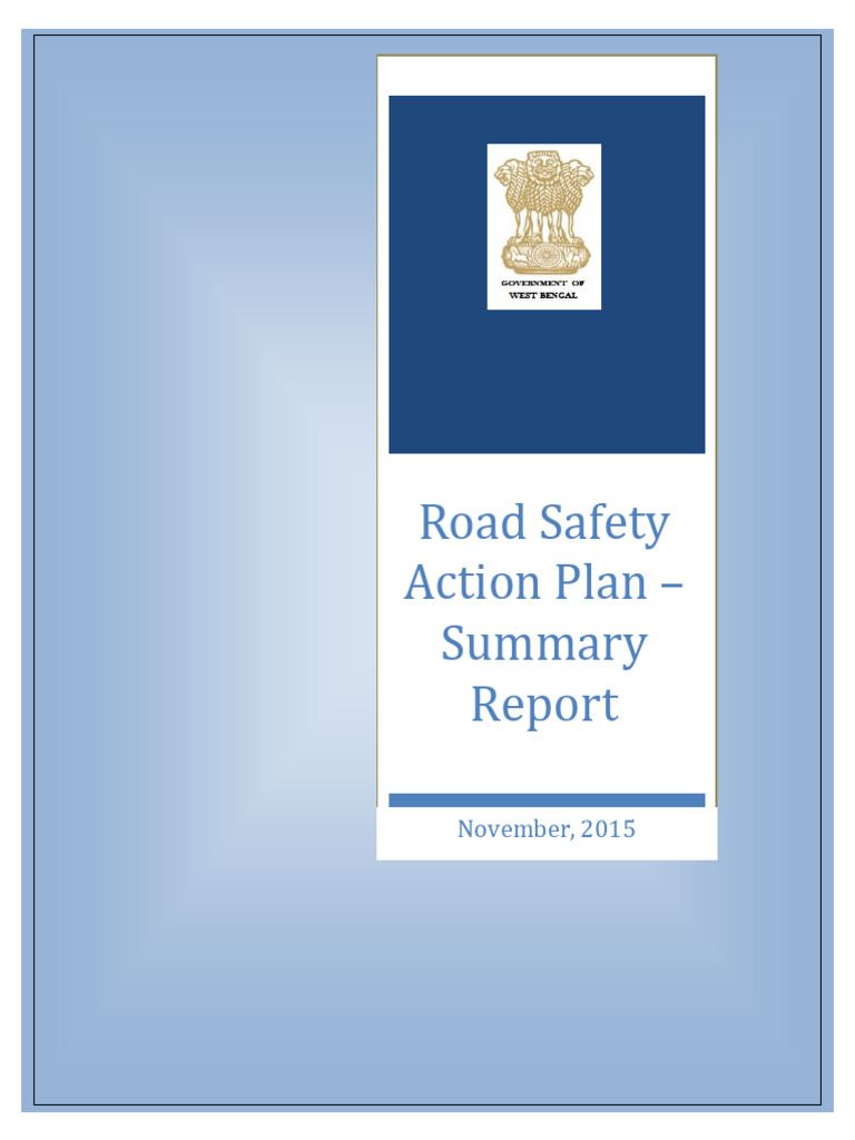 Annexure 2 Road Safety Action Plan | PDF | Road Traffic Safety | Safety