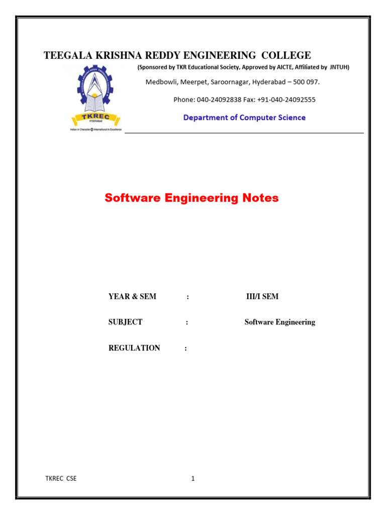 Se Notes Unit 3 Pdf Unified Modeling Language Class Computer Programming