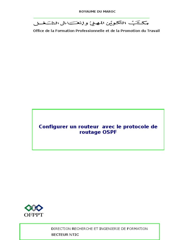 Protocole de Routage OSPF | PDF