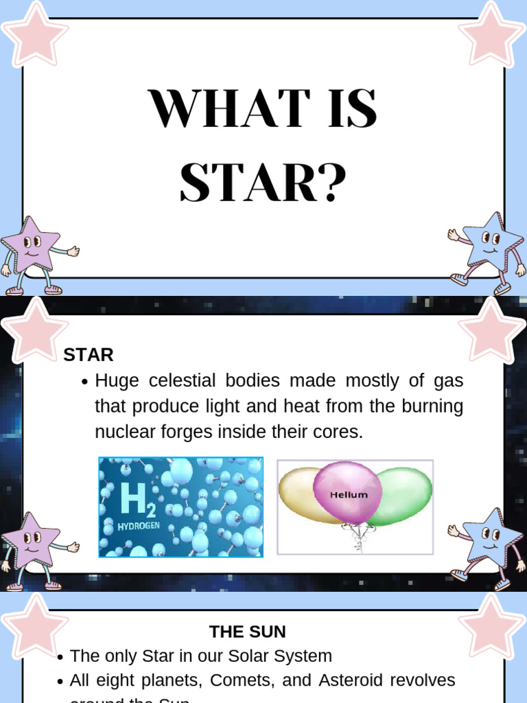Understanding Stars: Characteristics & The Sun | PDF