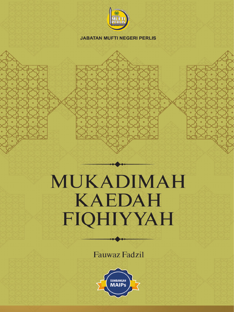 Kaedah Fiqhiyyah | PDF