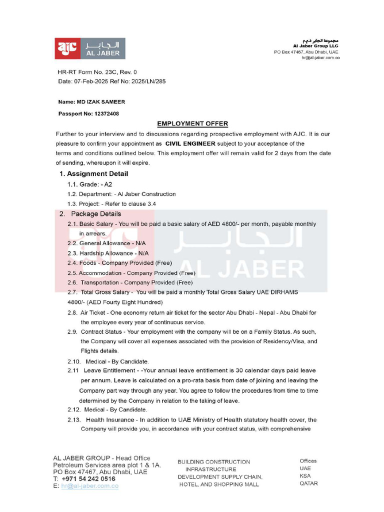 MD Izak Sameer | PDF