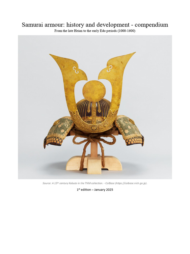 Evolution of Samurai Armor (1000-1600) | PDF | Armour
