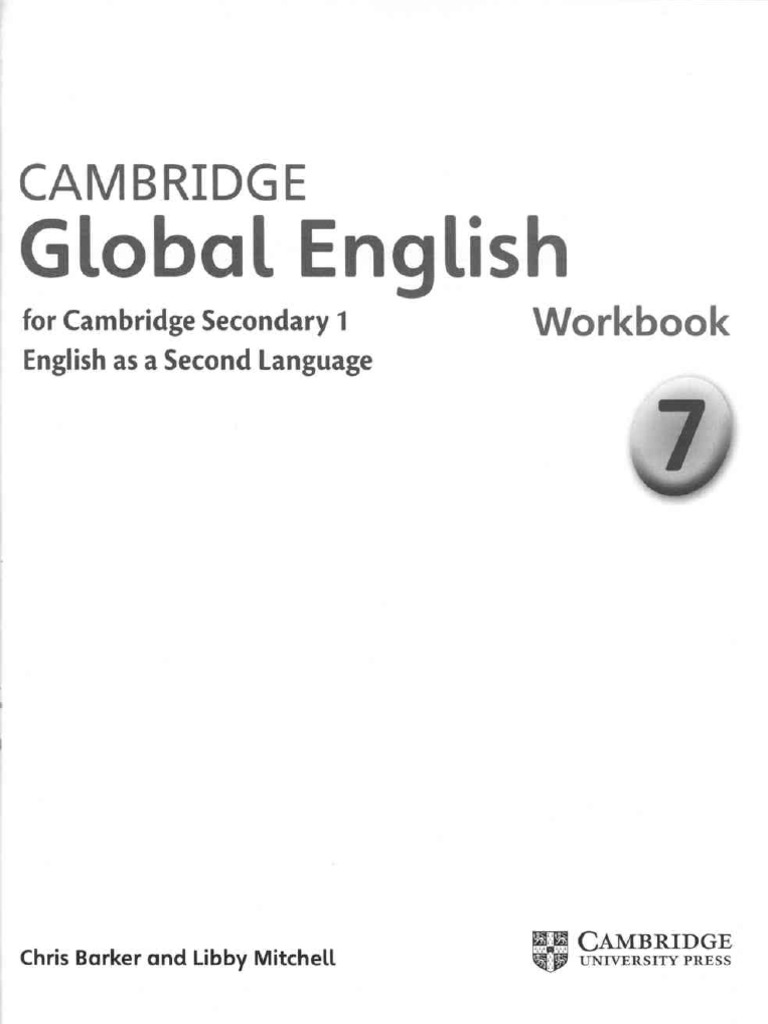 Cambridge Global English Workbook 7 | PDF