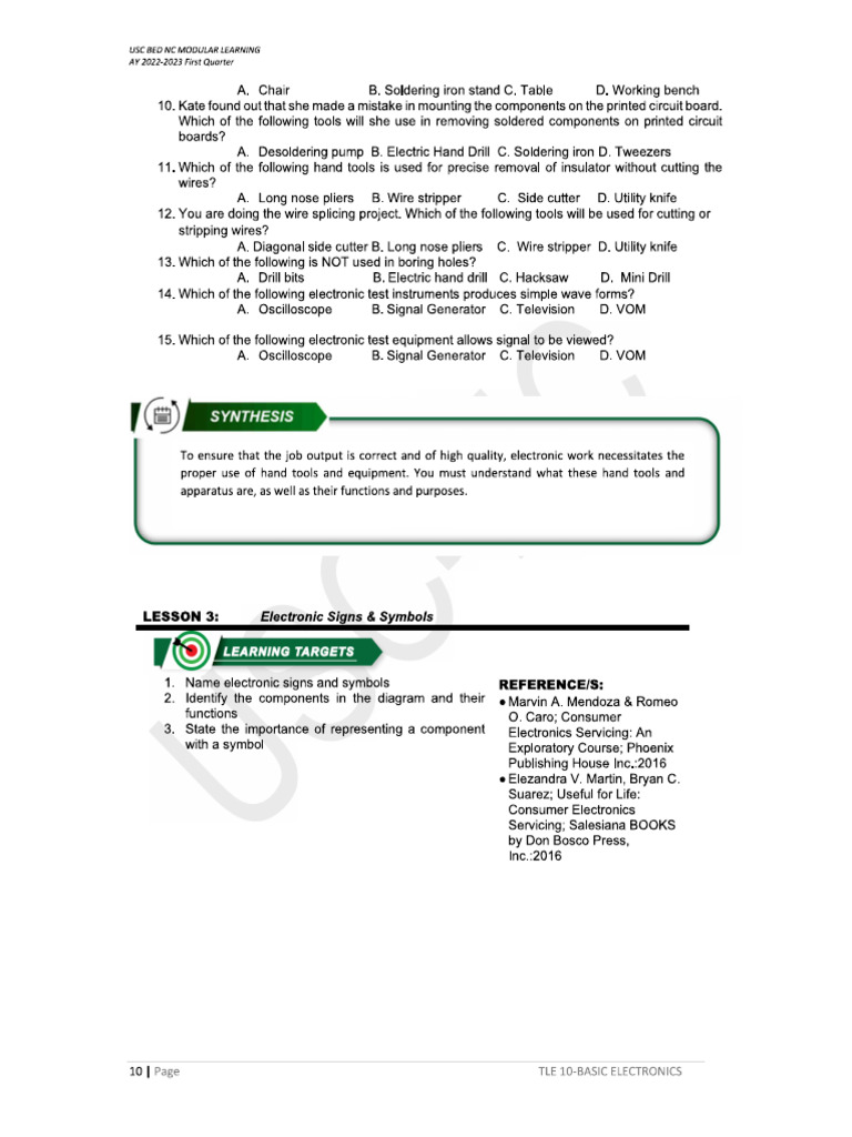 Electronic Signs & Symbols | PDF
