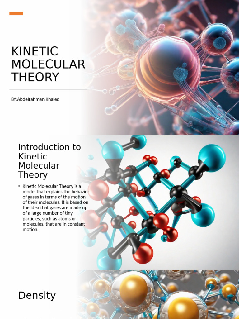 Kinetic Molecular Theory | PDF