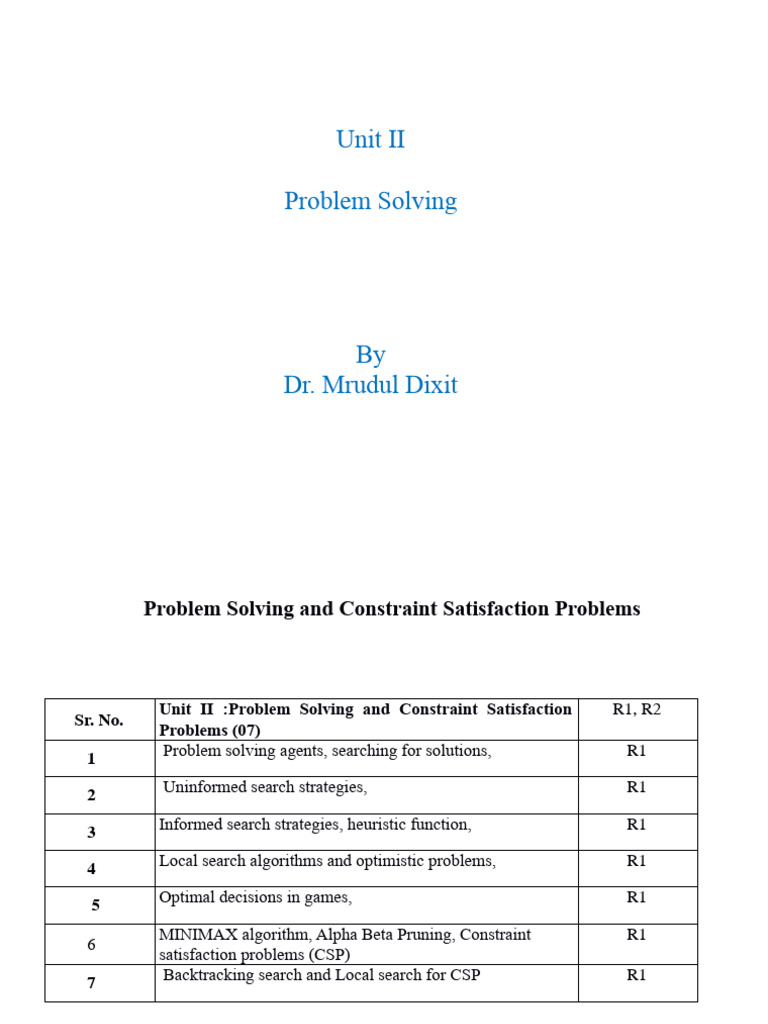 2. B. Tech Unit II Problem Solving | PDF | Queue (Abstract Data Type) | Algorithms And Data ...