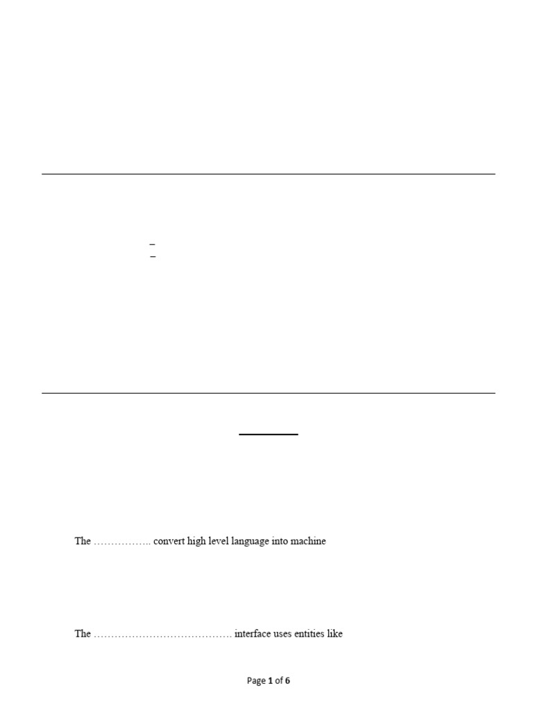 Class 11 Computer Science Sample Question Paper With Marking Scheme ...