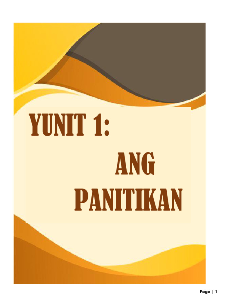 YUNIT 1 Buhayin | PDF