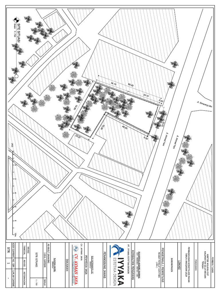 As Buit Drawing Pagar-1 | PDF