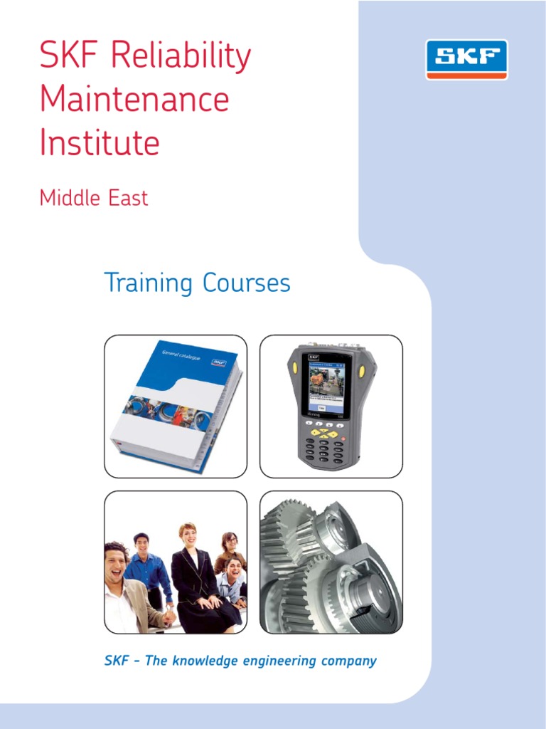 SKF Trainingcourses | PDF | Bearing (Mechanical) | Reliability Engineering