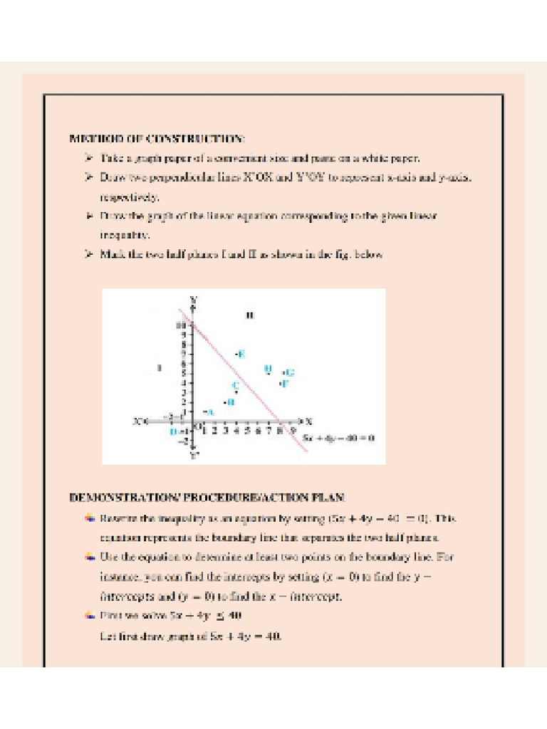 Inequality Linear | PDF