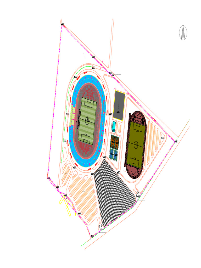 Hoima Stadium Masterplan 230724 Model | PDF
