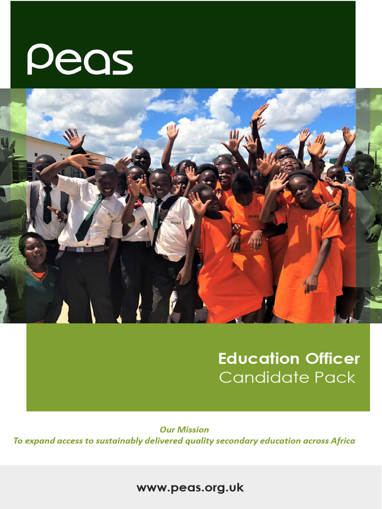 2025-Education-Officer-Job-Pack | PDF | Curriculum | Recruitment