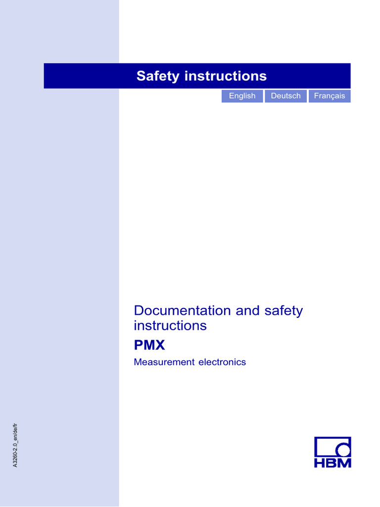 PMX manual 2 | PDF | Safety | Humidity