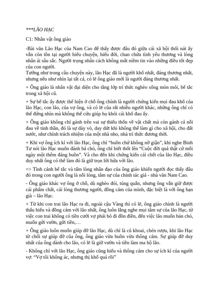Lão H C | PDF