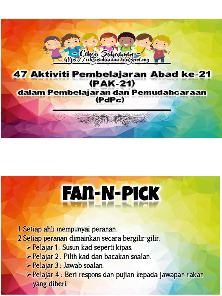 47 aktiviti pak21 | PDF