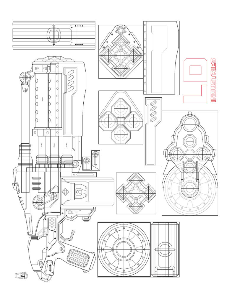 Template. Gears of War. The Coalition. Boomshot | PDF