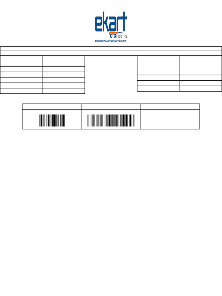 Consignment Manifest for Delivery | PDF | Receipt | Supply Chain Management