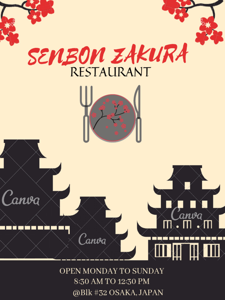 Senbonzakura Restaurant by Andy Dela Peña | PDF | Tofu | Sauce