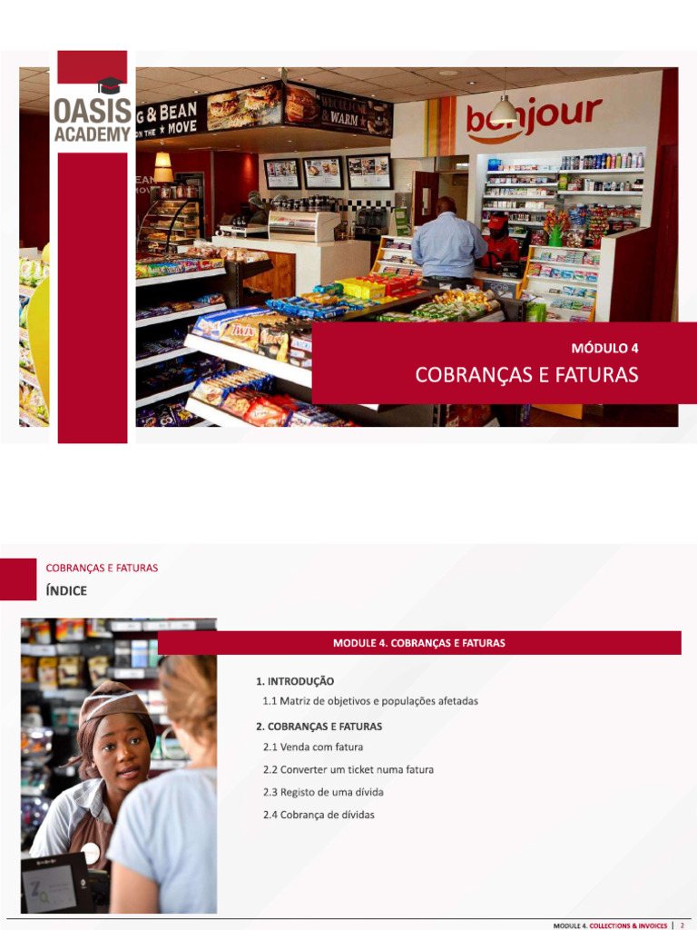 POS Módulo 4. Cobranças e Facturas | PDF
