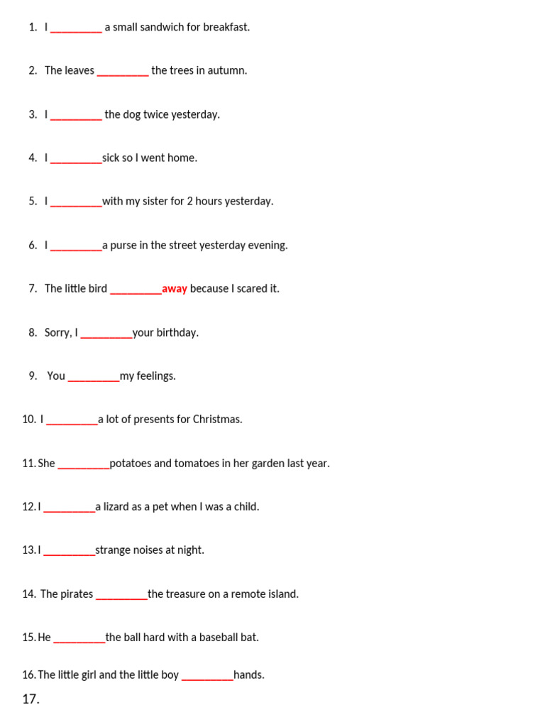 English Grammar Practice Exercises | PDF