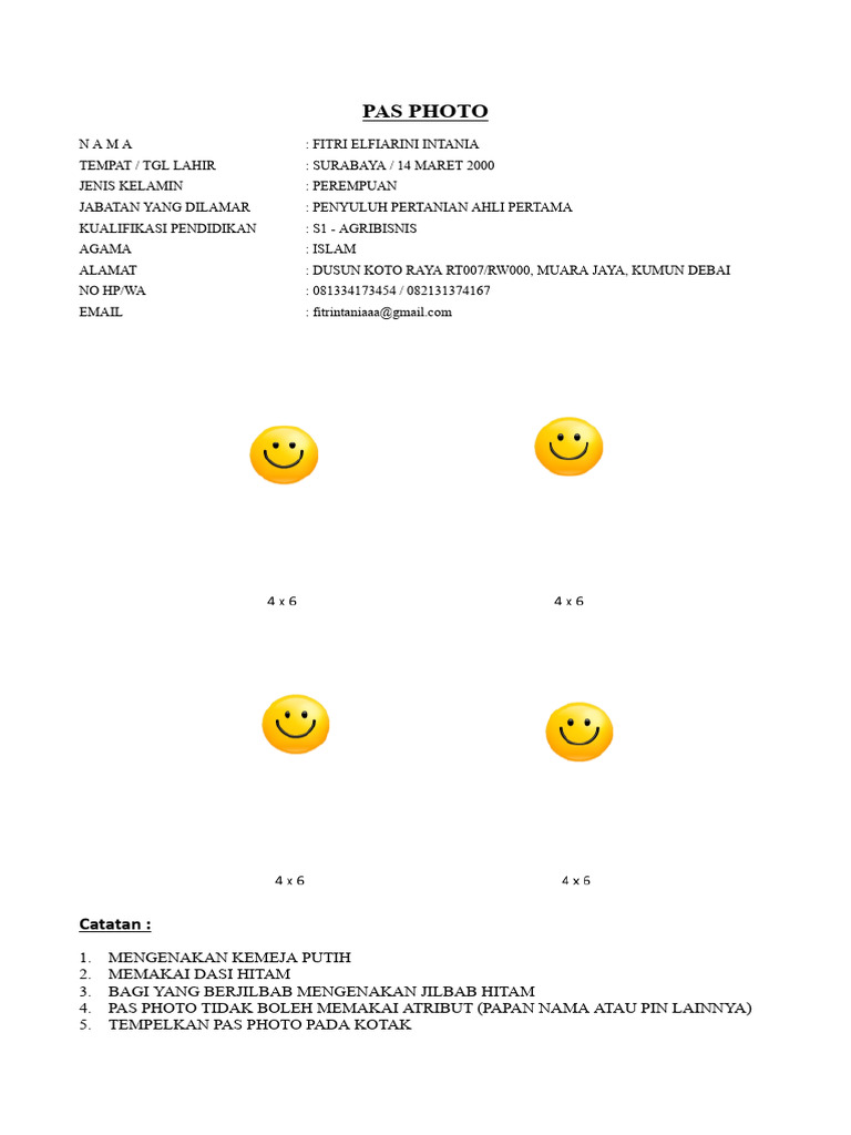 PAS PHOTO.docx (1) | PDF