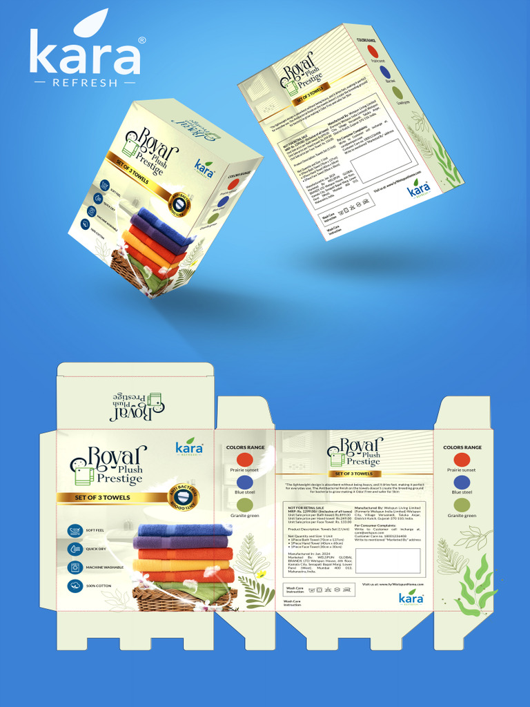 Kara Towels Box | PDF