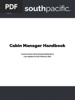 Cabin Crew Announcements Scripts | PDF | Transport Safety | Airliner