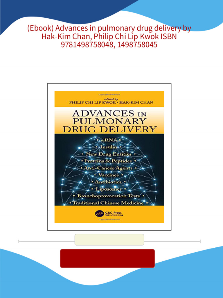 (Ebook) Advances in Pulmonary Drug Delivery by Hak-Kim Chan, Philip Chi Lip Kwok ISBN ...