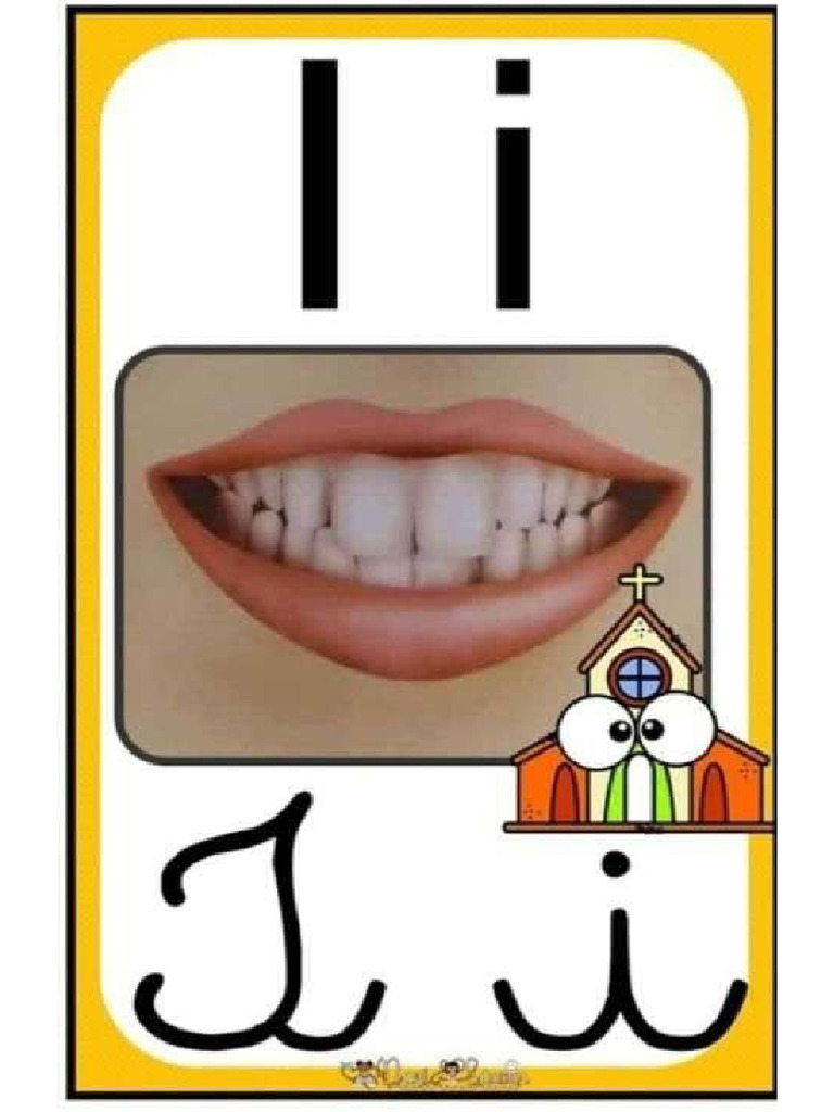 Vogal I Com Boquinha | PDF