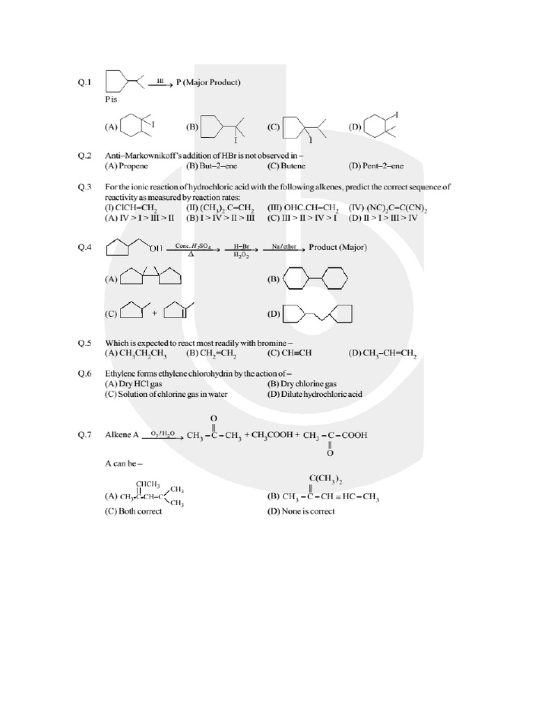 IITian Chem Forum Assignments | PDF