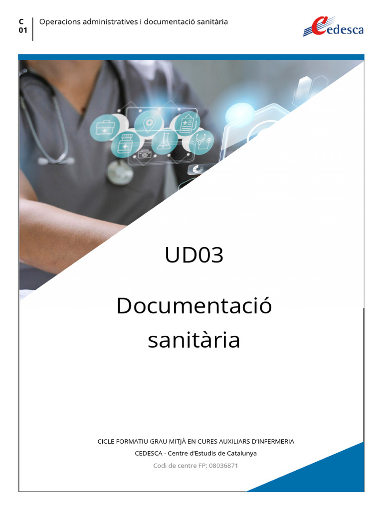 UD03 Documentació Sanitaria | PDF