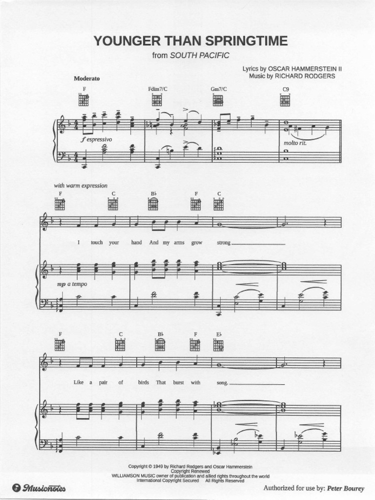Younger-than-Springtime-sheet-music | PDF