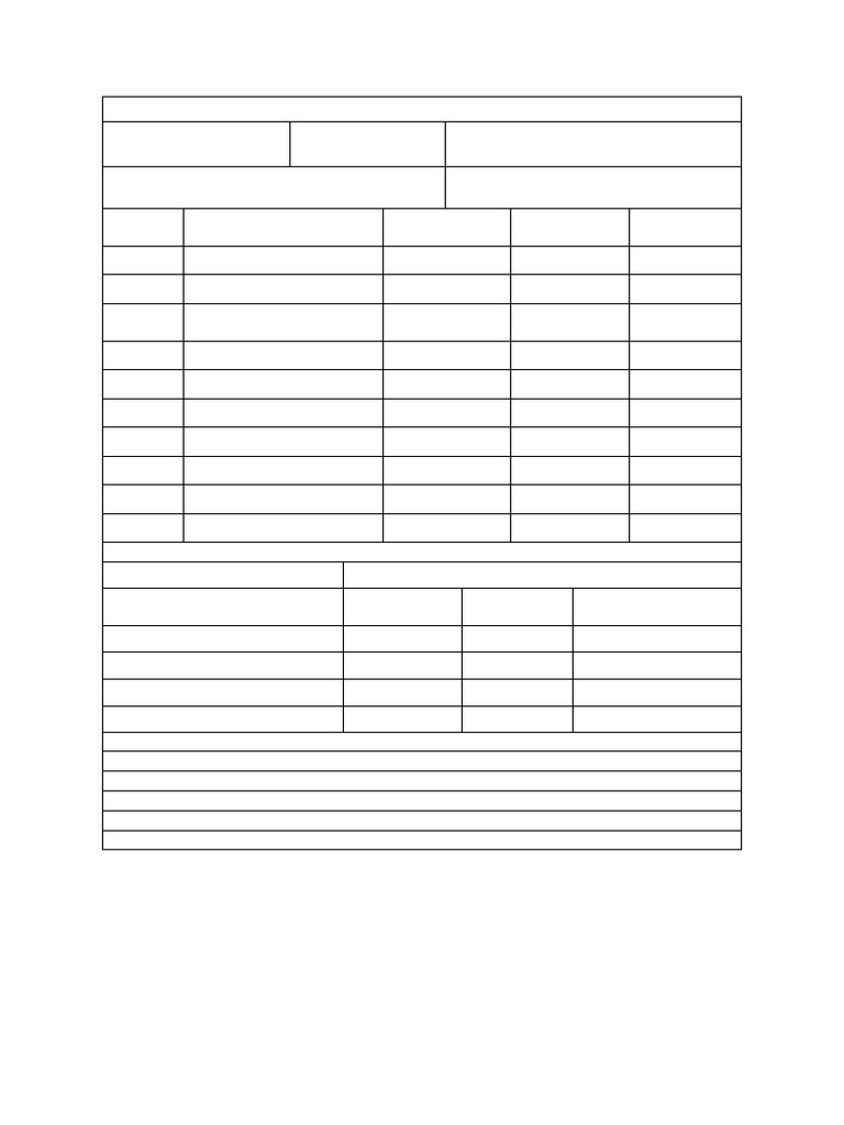 Job Card For Reactor | PDF