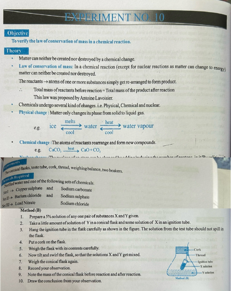 Chemistry Practical | PDF