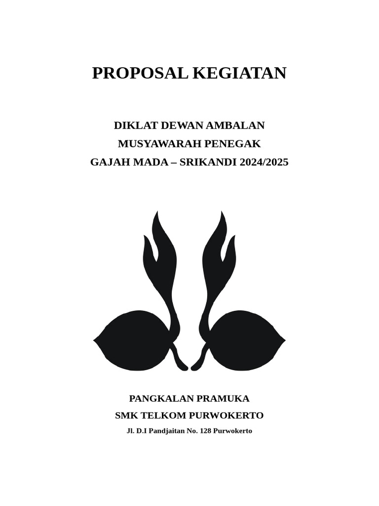 PROPOSAL DIKLAT DEWAN AMBALAN 2024 | PDF