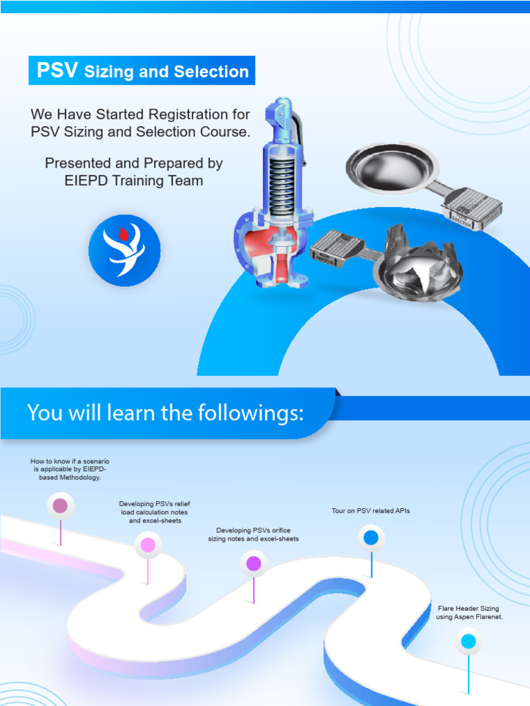 PSV Sizing & Selection Course | PDF