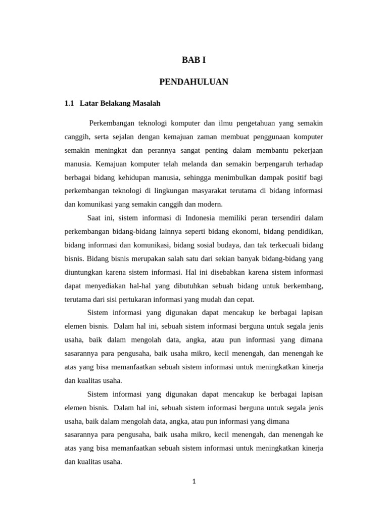 Proposal Penjualan Fikri | PDF