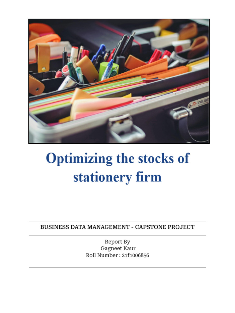 Capstone Project Proposal Pdf Data Inventory